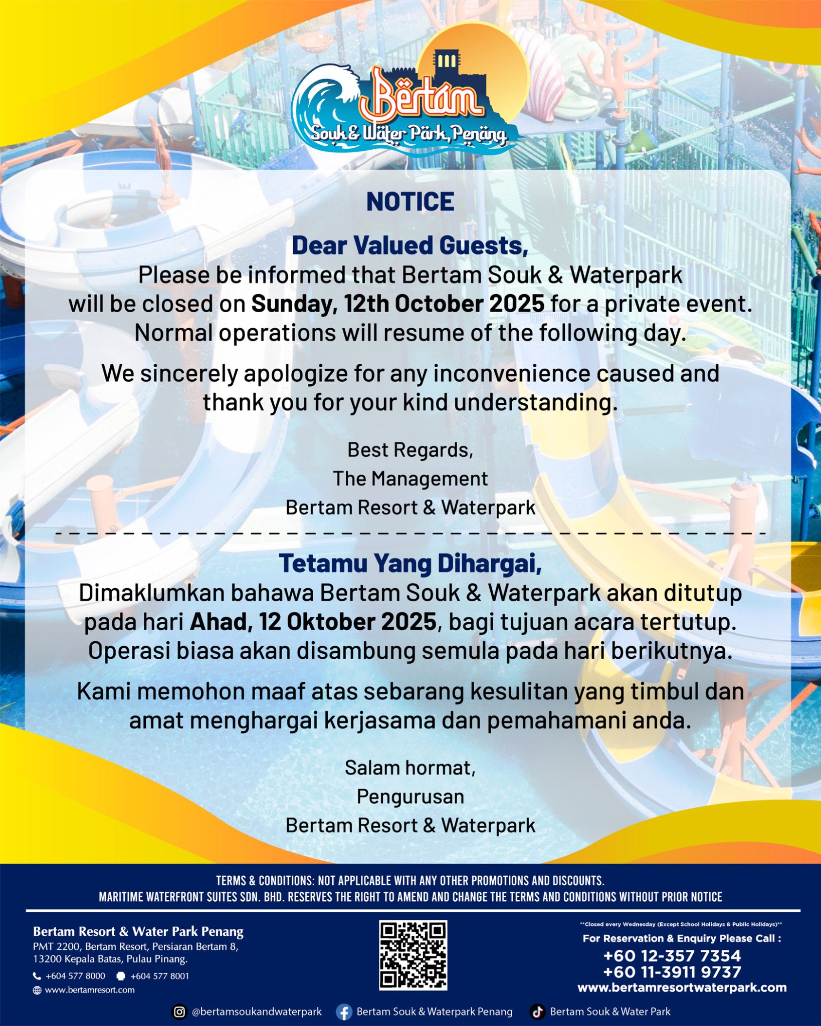 Attractions - Bertam Resort Water Park